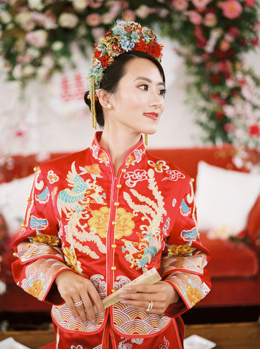 Cleopatra Dress | Qun Kwa Chinese Wedding Dress | East Meets Dress